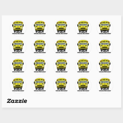 School Bus Driver Stickers | Zazzle