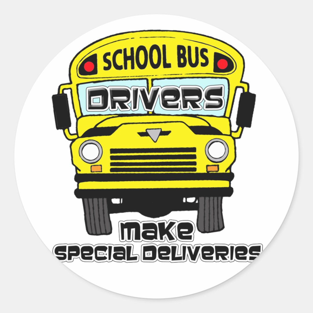 School Bus Driver Stickers | Zazzle