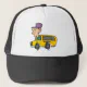 School Bus Driver Trucker Hat | Zazzle