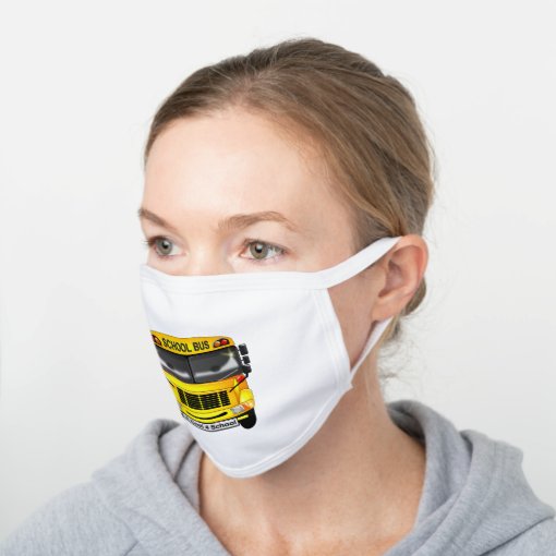 School Bus Face Mask | Zazzle
