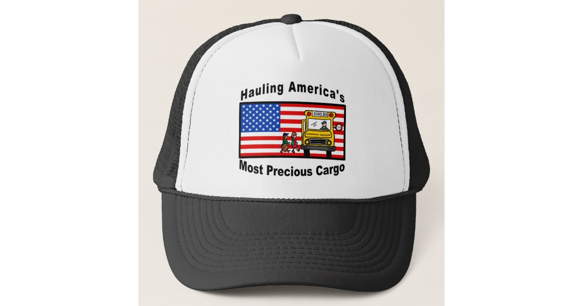 School Bus Hat - Customized | Zazzle