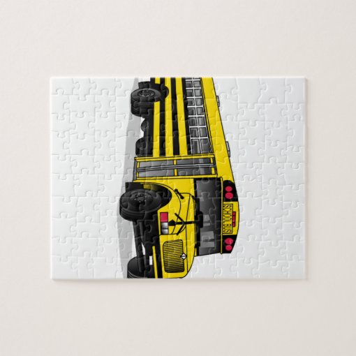 School Bus Jigsaw Puzzle | Zazzle