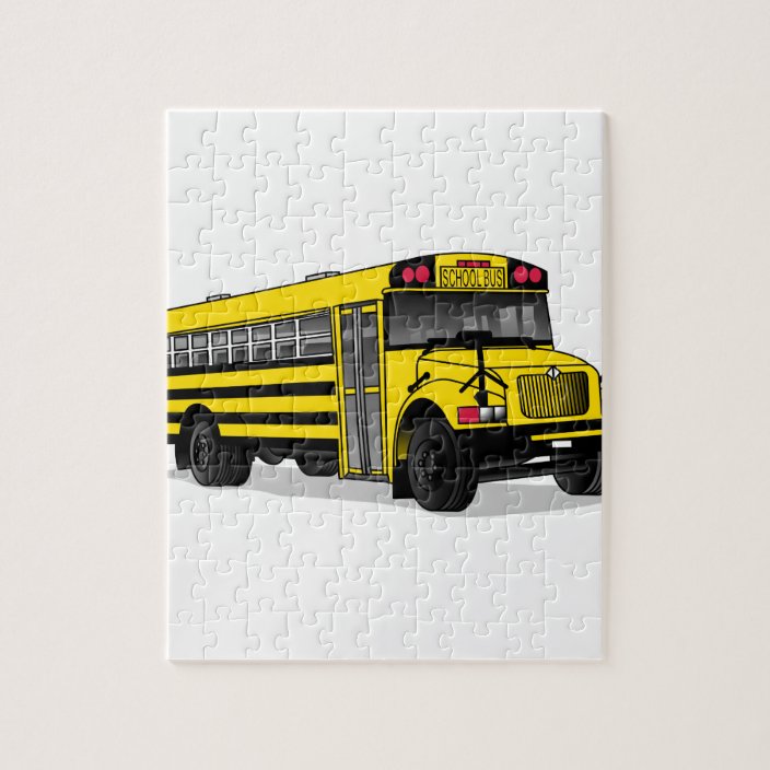 School Bus Jigsaw Puzzle | Zazzle.com
