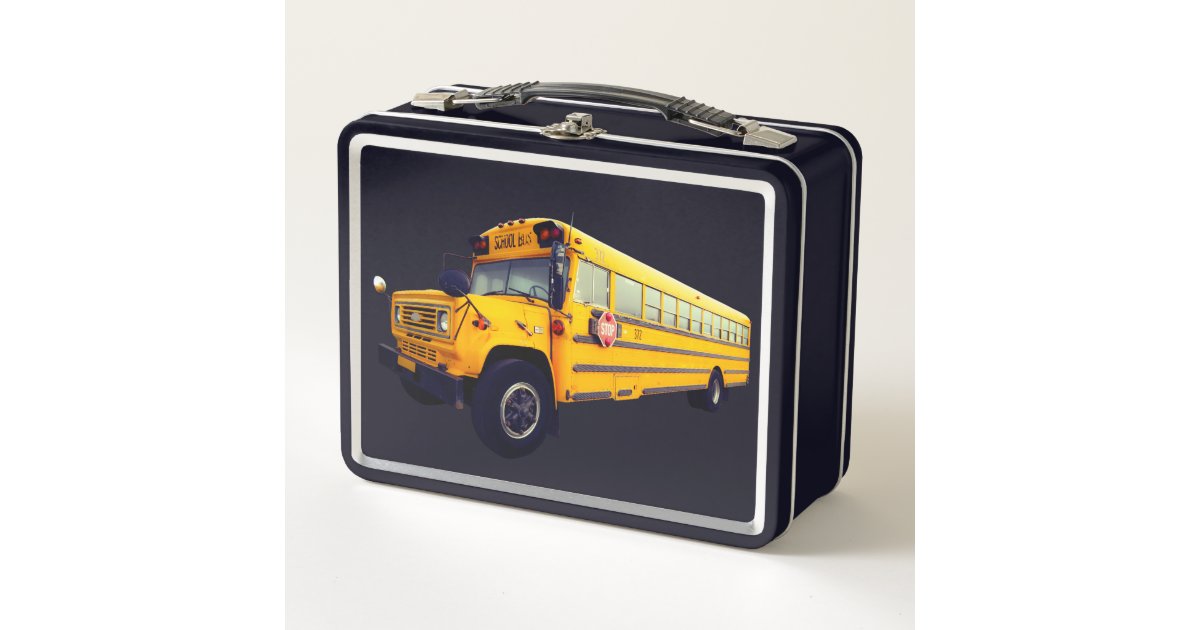 School Bus Lunchbox | Zazzle