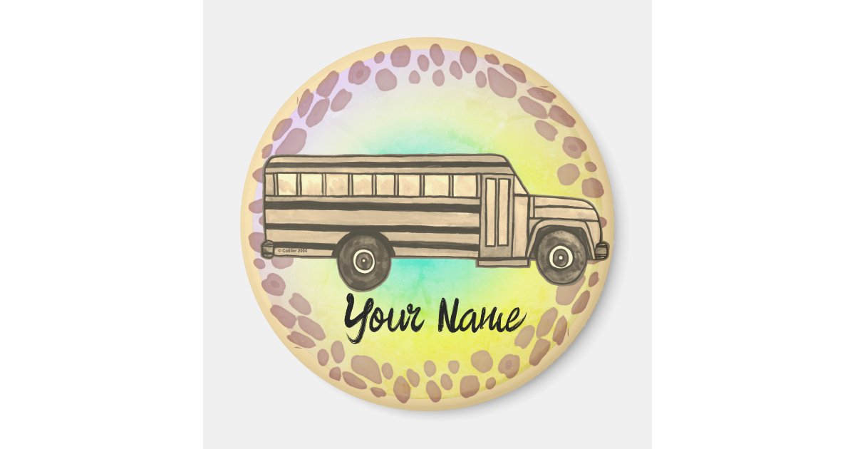School Bus Magnet | Zazzle