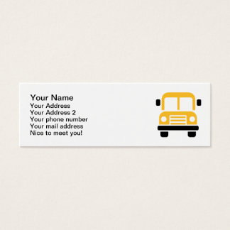 School Bus Driver Business Cards & Templates | Zazzle