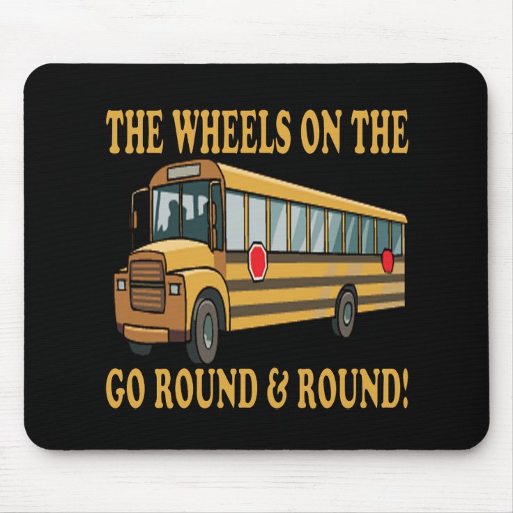 School Bus Mouse Pad | Zazzle