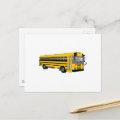 School Bus Postcard | Zazzle
