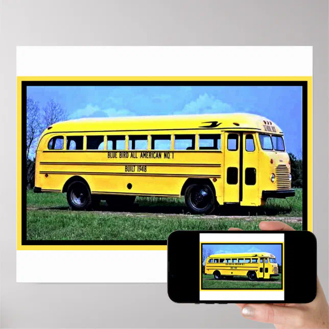 School Bus Poster | Zazzle
