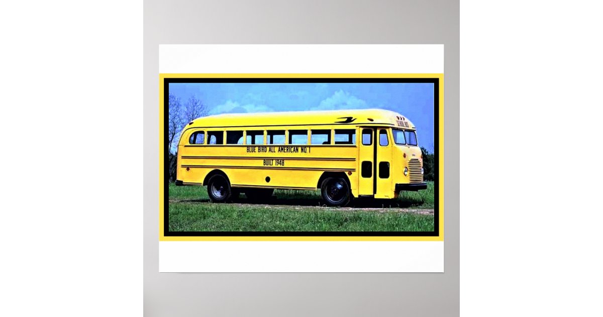 School Bus Poster | Zazzle