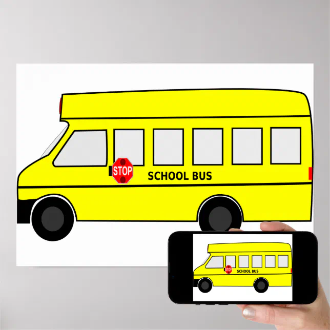 School Bus Poster | Zazzle