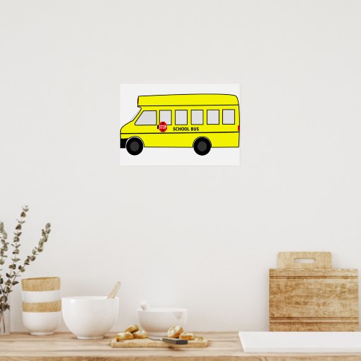 School Bus Poster | Zazzle