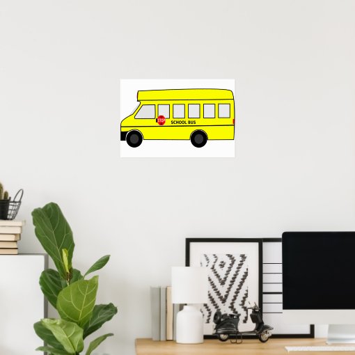 School Bus Poster | Zazzle