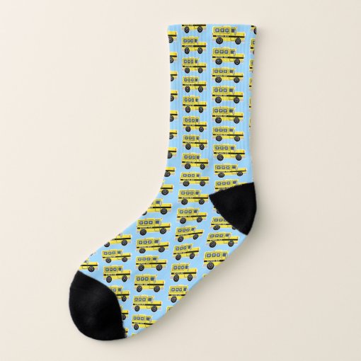 School Bus Socks | Zazzle