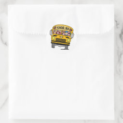 School Bus Sticker | Zazzle