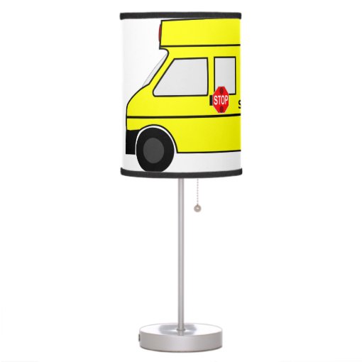 School Bus Table Lamp | Zazzle
