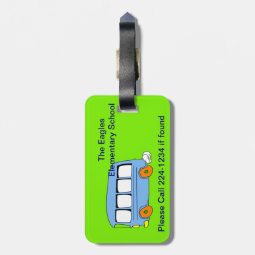 School Bus Tag | Zazzle