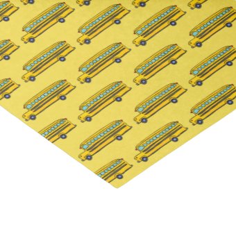 School Bus Tissue Paper | Zazzle
