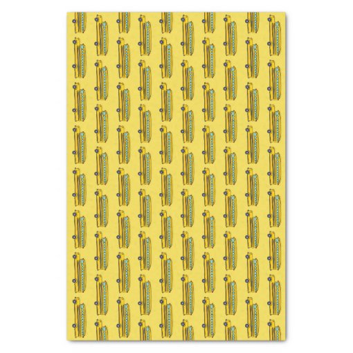 School Bus Tissue Paper | Zazzle