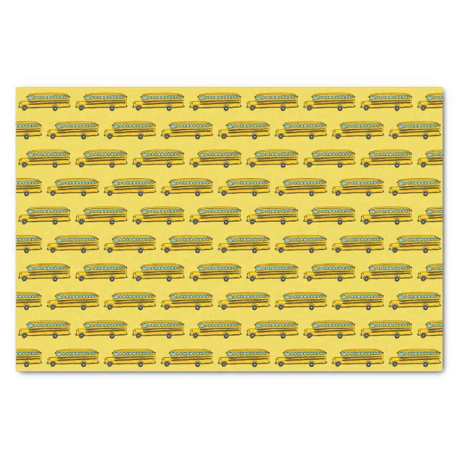 School Bus Tissue Paper | Zazzle