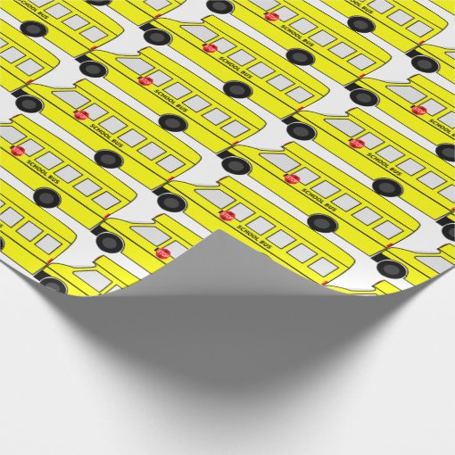 School Bus Wrapping Paper | Zazzle