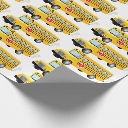 School Bus Wrapping Paper | Zazzle