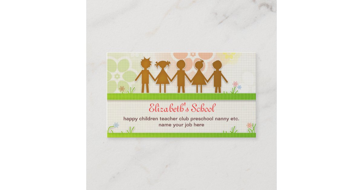 school business card | Zazzle