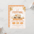 School Community Fall Festival Invitation | Zazzle