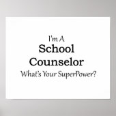 School Counselor Poster | Zazzle
