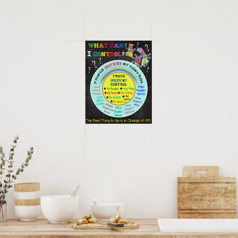 School Counselor Poster, Behavior Therapy Poster | Zazzle