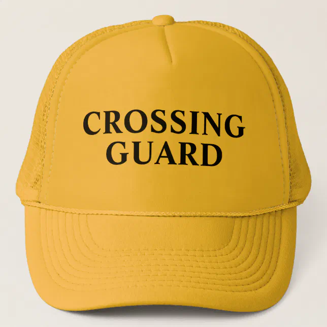 School Crossing Guard Trucker Hat | Zazzle