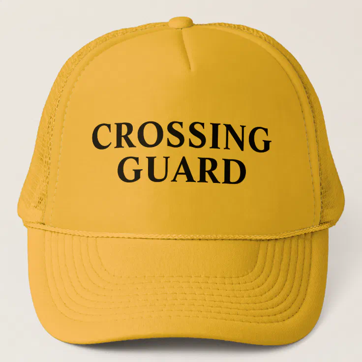 School Crossing Guard Trucker Hat | Zazzle
