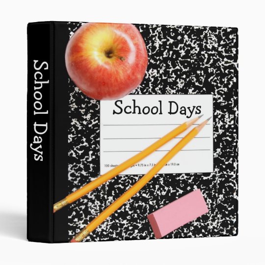 School Days 1" Photo Album Binder | Zazzle.com