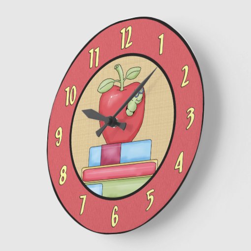 School Days Wall Clock | Zazzle