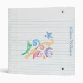 School Doodles Notebook Binder | Zazzle