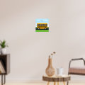 School Friends Personalized School Bus 6 Photos Poster | Zazzle