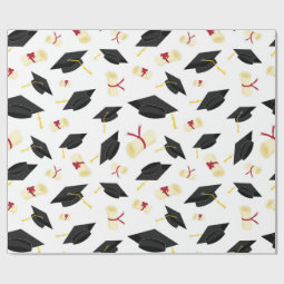 School Graduation Congratulations Wrapping Paper | Zazzle