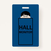 School Hall Monitor Badge | Zazzle