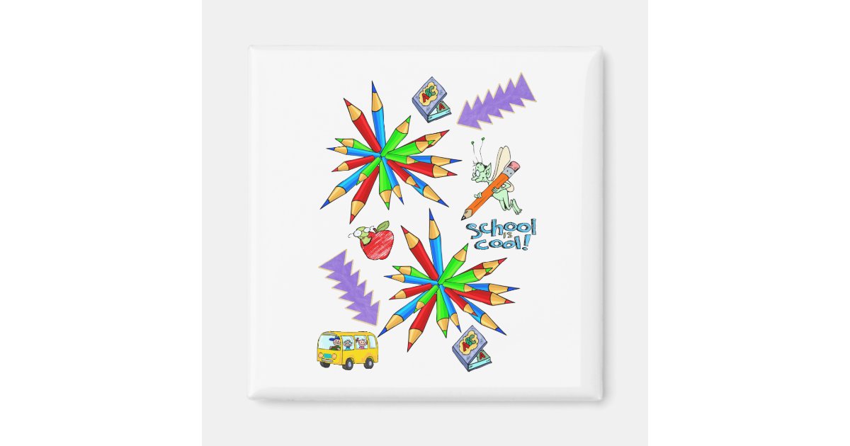 School is Cool Magnets | Zazzle