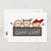 School is Cool Postcard | Zazzle