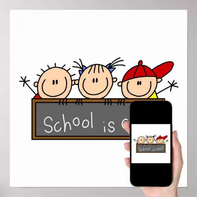 School is Cool Poster | Zazzle