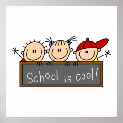 School is Cool Poster | Zazzle