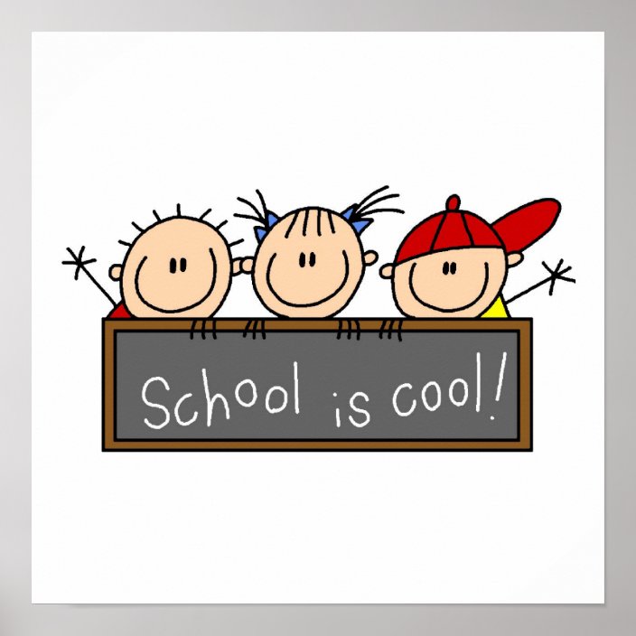 School is Cool Poster | Zazzle.com