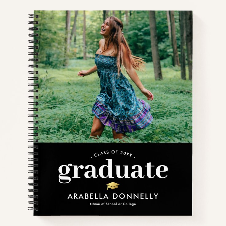 School Leavers Graduation Guest Book | Zazzle