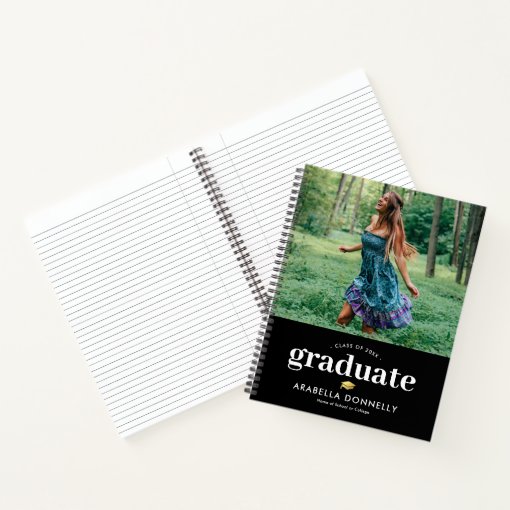 School Leavers Graduation Guest Book | Zazzle