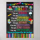 School Library Classroom Printable Poster | Zazzle