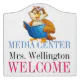 School Library Media Center Classroom Door Sign | Zazzle