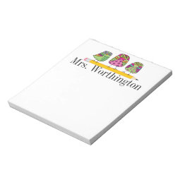 School Note Pad | Zazzle
