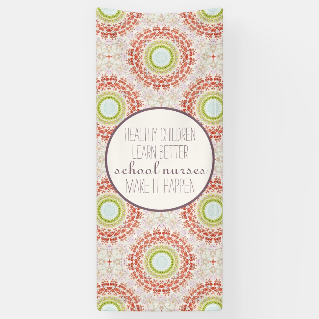 School Nurse Office Door Banner | Zazzle