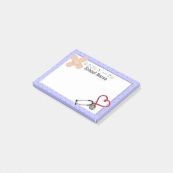 School Nurse Post-it® Note | Zazzle